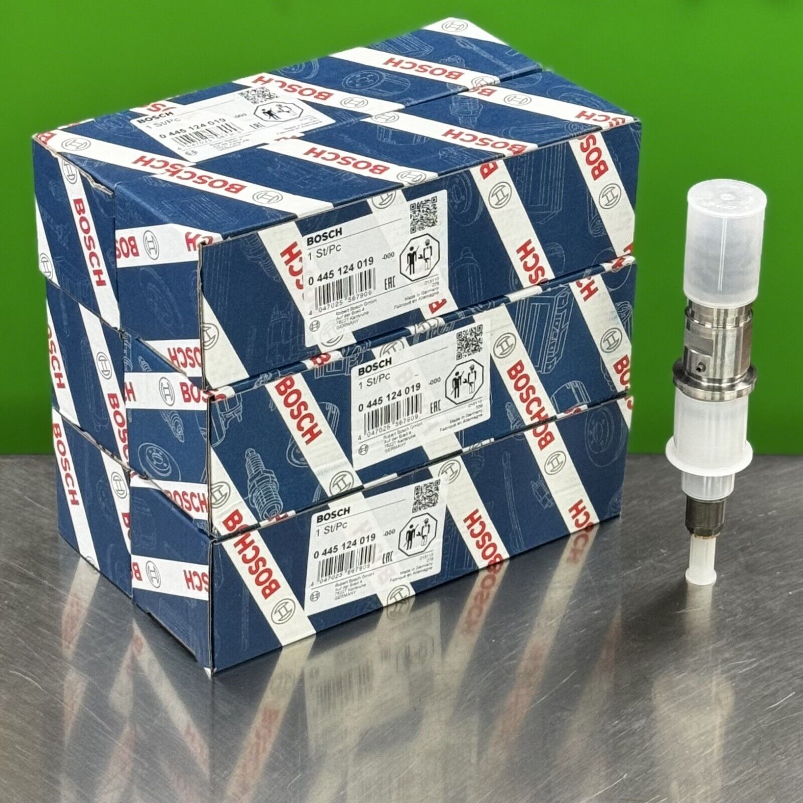 New Bosch Fuel Injector Set Of 6 For Cummins Qsb6.7 Industrial Engines ...