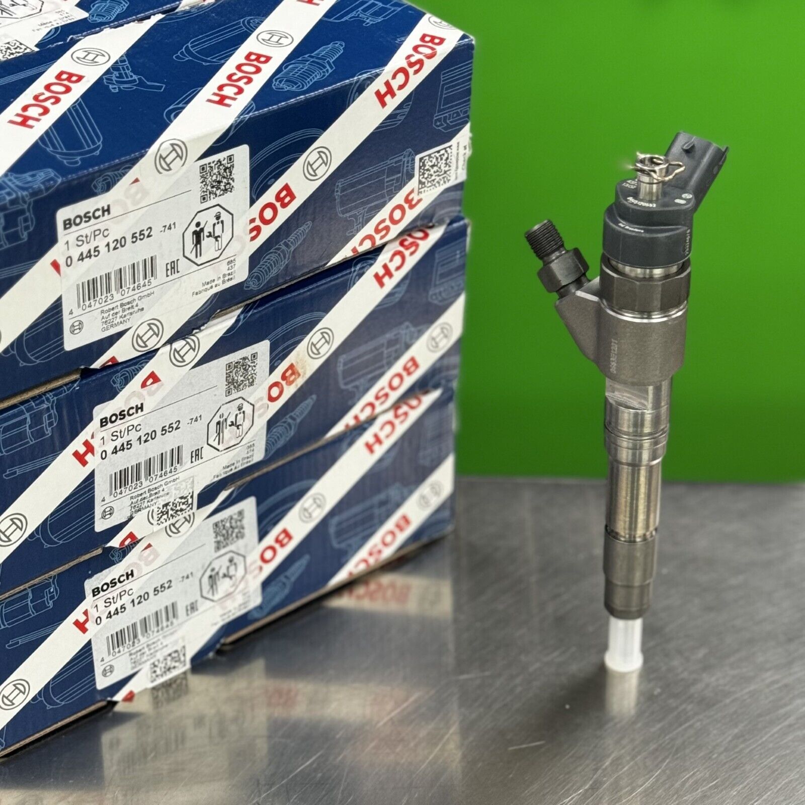 New Bosch Fuel Injector Set Of 6 For Volvo Penta Marine 23324678 ...