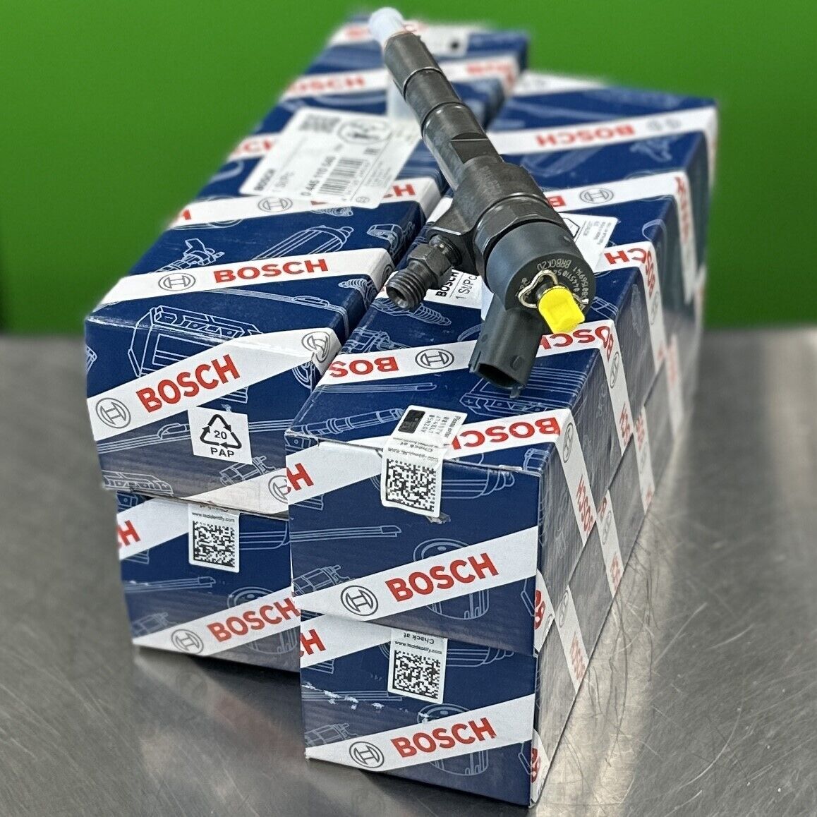 NEW BOSCH FUEL INJECTOR SET For 3.4L NEW HOLLAND AGRICULTUR TRACTOR 58 ...